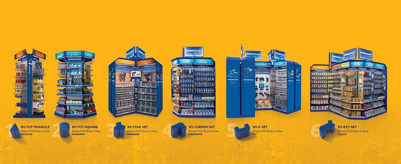 Rawlplug’s POS product display system – the key to retail success - Rawlplug
